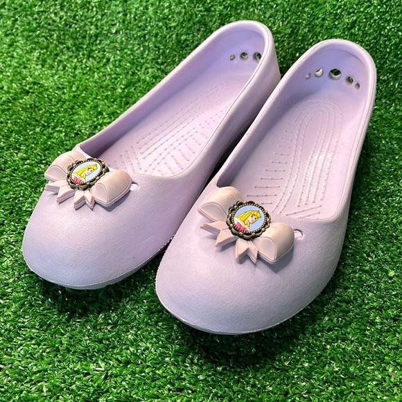 CROCS | Shoes | Crocs Mary Jane In Lilac Includes Disney Princess ...